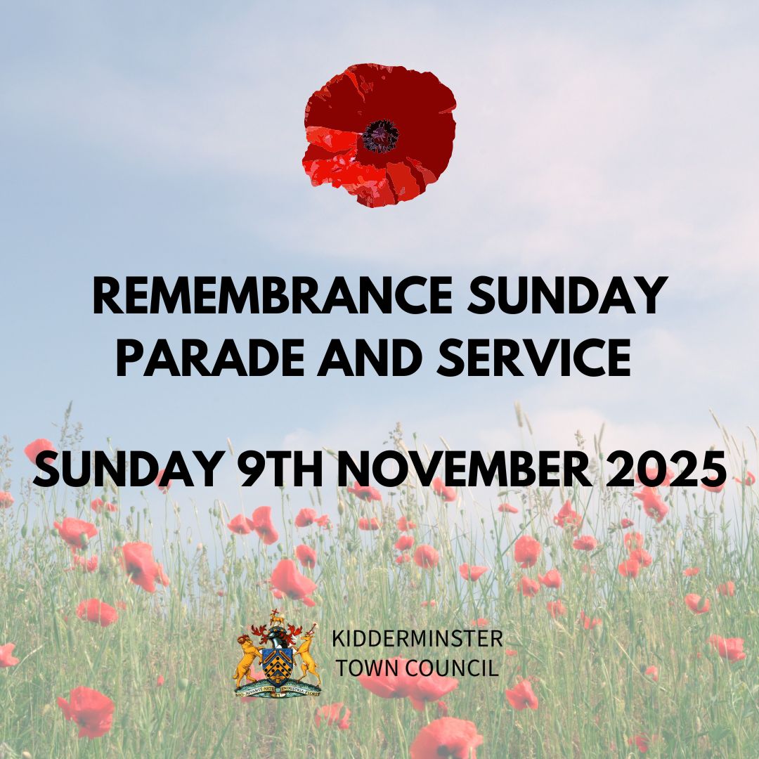 Remembrance 2025 - Kidderminster Town Council